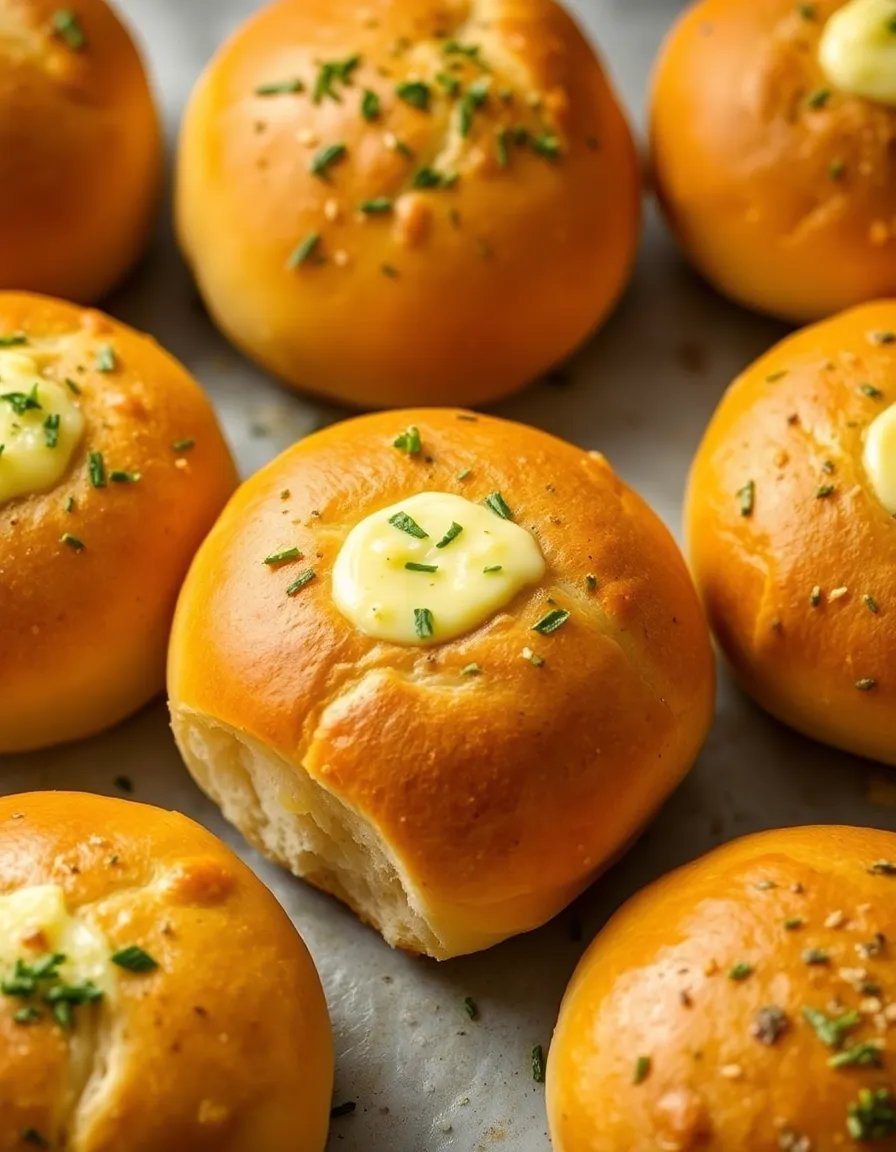 The Best Garlic Butter Bread Rolls Recipe